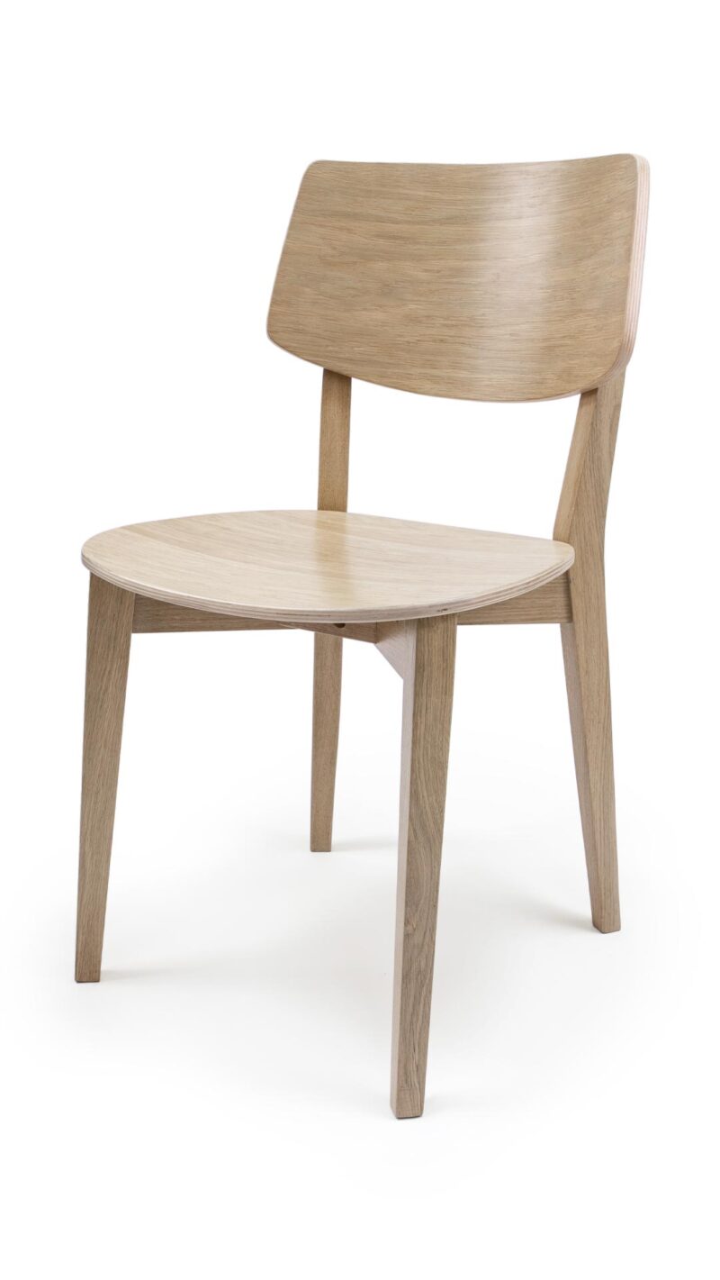 Wood Chair from Beech or Oak - 1371S | www.mebel.bg